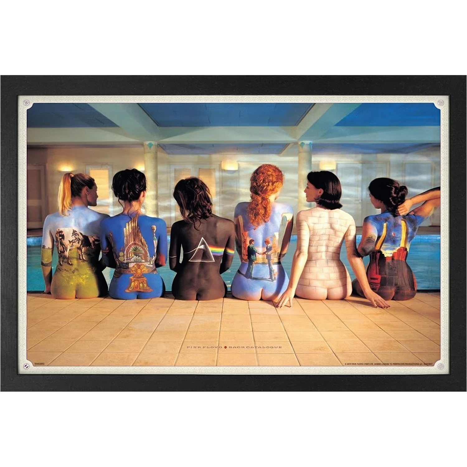 Pink Floyd - Back Catalog 11x17 Framed Print